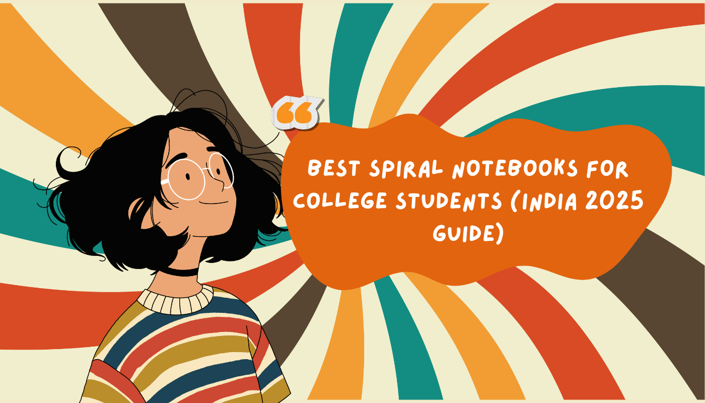 Best Spiral Notebooks for College Students in India 2025